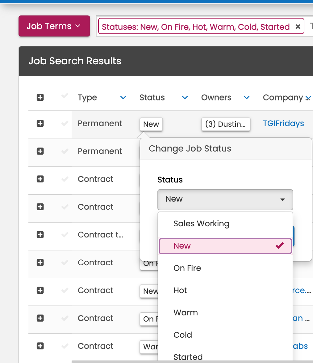Closing Jobs – Avionte Bold