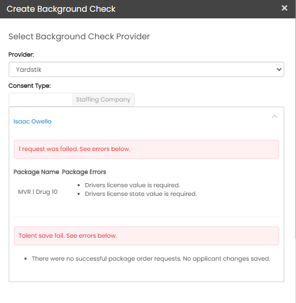 Yardstik Background Check Integration – Avionte Bold