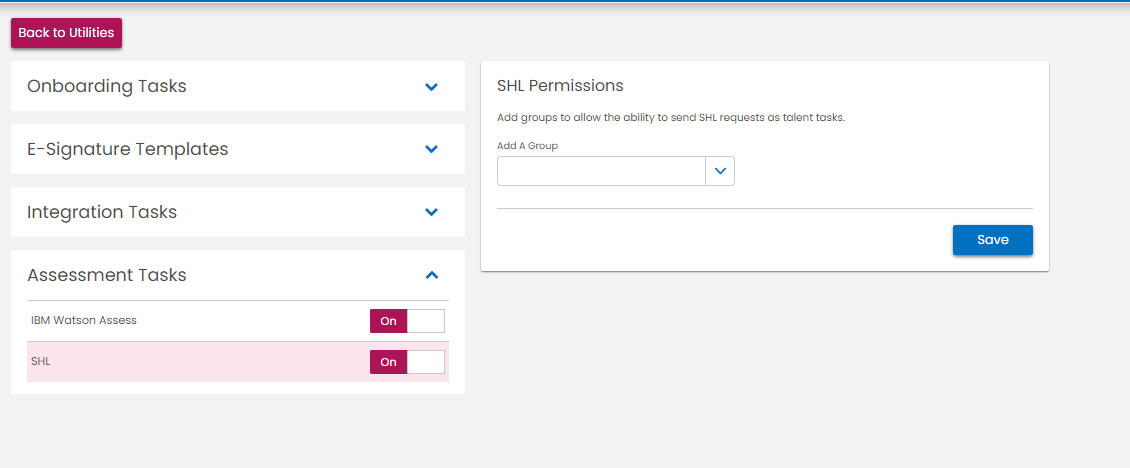 SHL Assessment Integration in BOLD – Avionte Bold