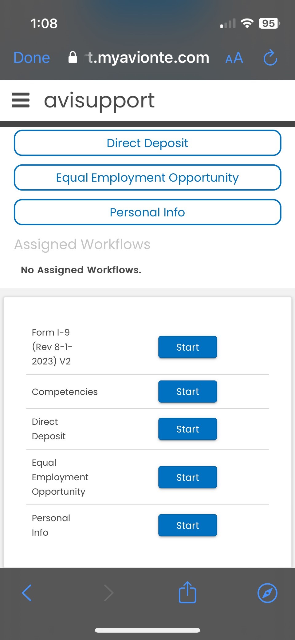 Mobile Talent Experience – Avionte Bold
