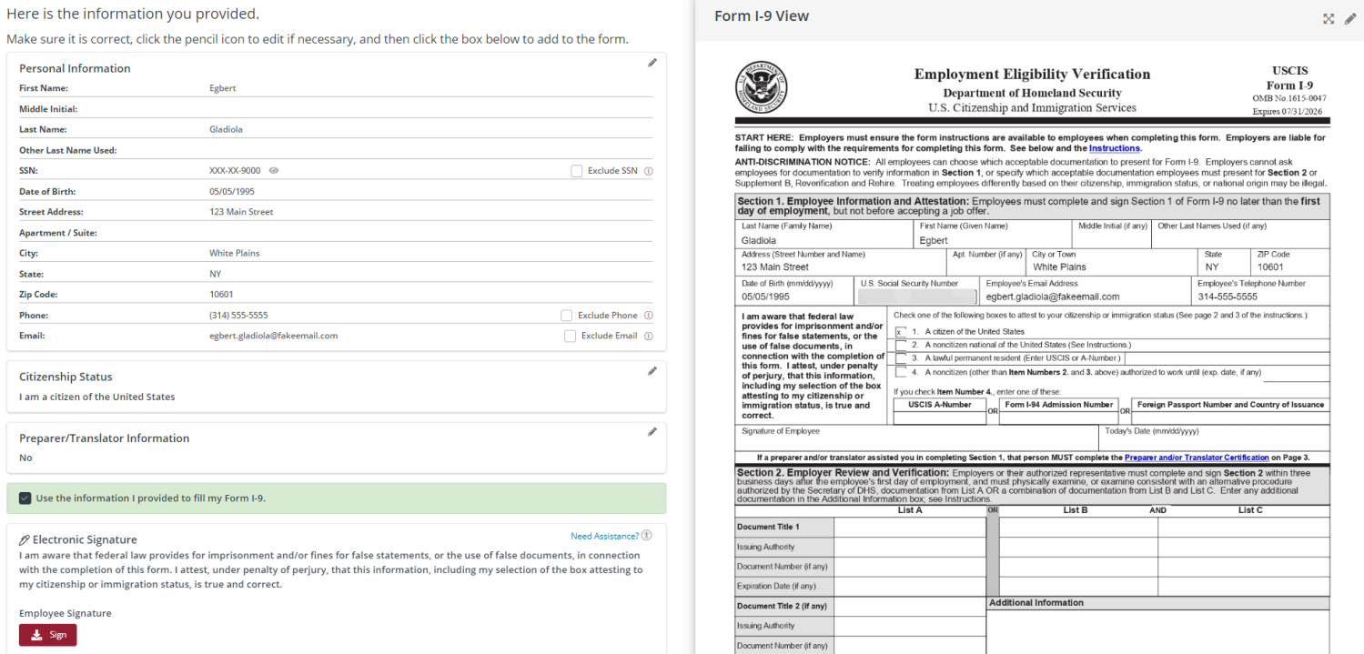 Equifax I-9 HQ™: Setup and User Guide – Avionte Bold