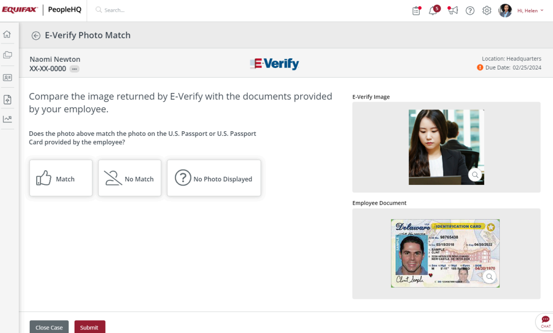 Equifax I-9 HQ™: Setup and User Guide – Avionte Bold
