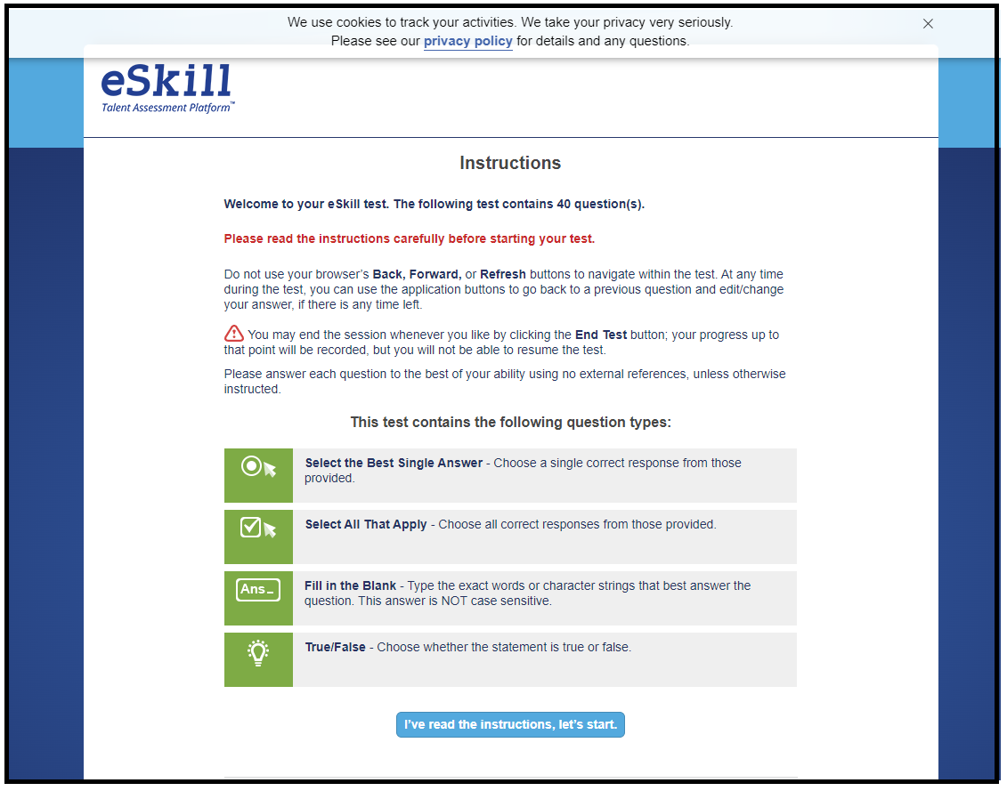 Setup and Use eSkill Assessments – Avionte Bold
