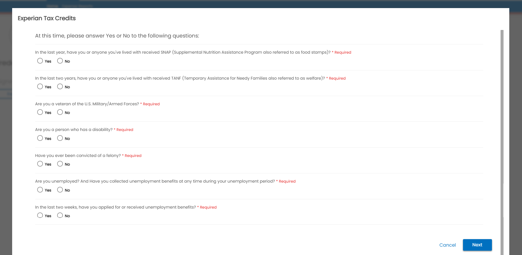 Experian Tax Credits Integration in BOLD – Avionte Bold